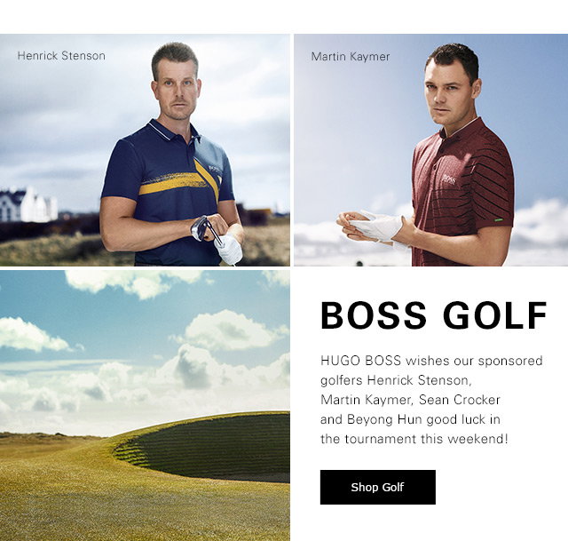 Hugo Boss: Good Luck to Our BOSS Golfers! | Milled