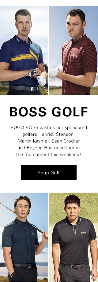 Hugo Boss: Good Luck to Our BOSS Golfers! | Milled