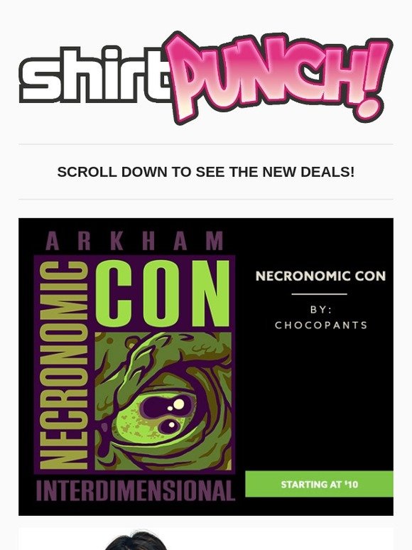 ShirtPunch: Necronomic Con | Milled