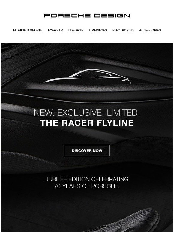 Porsche Design: New. Exclusive. Limited. The Porsche Design Shoe: Racer ...