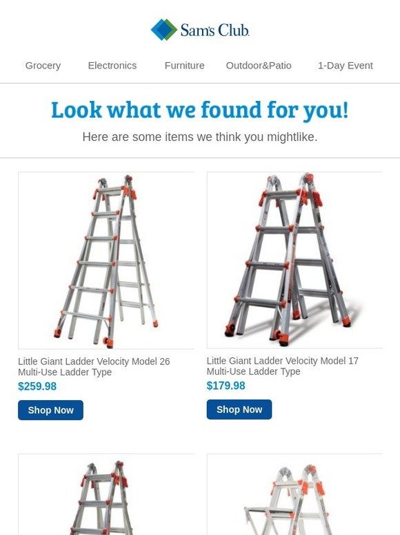 Sam's Club: Check out these items recommended just for you | Milled