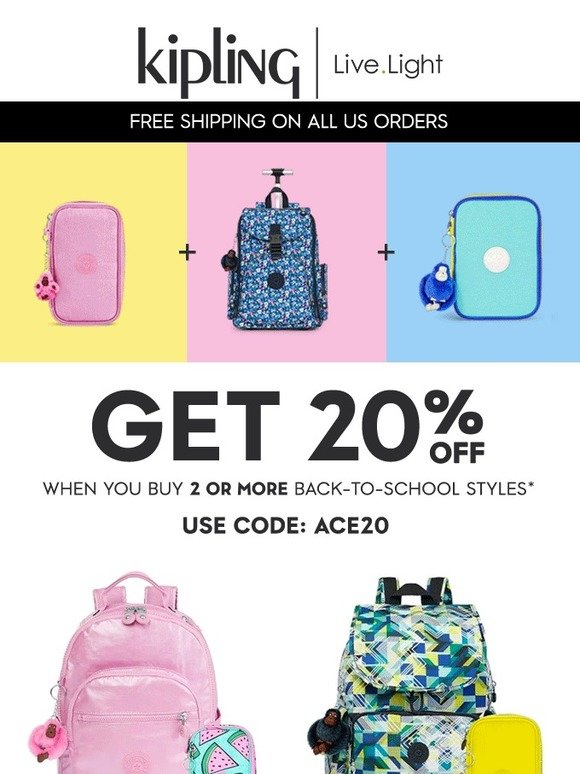 Kipling USA: EVEN BETTER | Milled