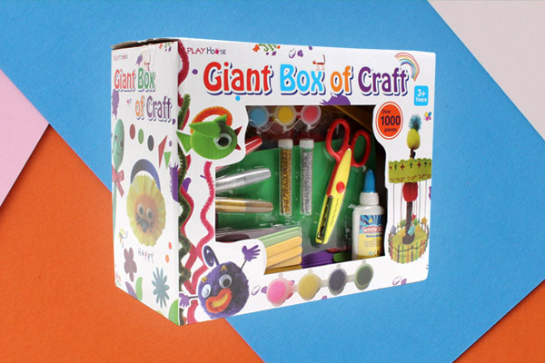 Hobbycraft: Half Price Colour In Cardboard Playhouses! | Milled