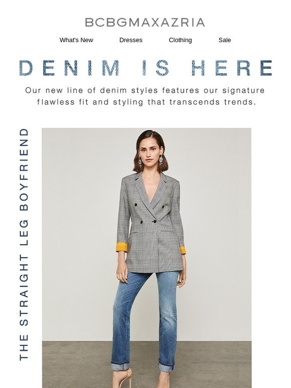 BCBG: Introducing Denim by BCBG | Milled