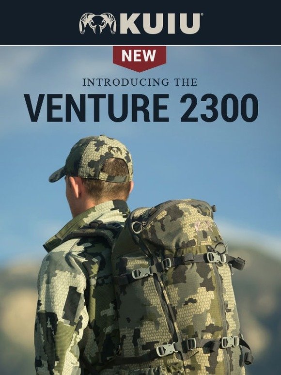 KUIU: Introducing The NEW Venture 2300 | Milled KUIU: Introducing The NEW Venture 2300 | Milled