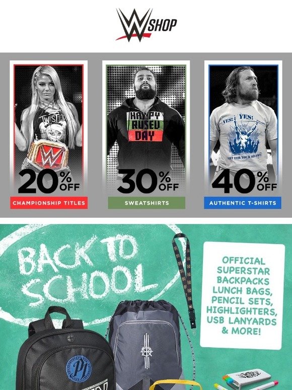 WWE Shop: These deals are Phenomenal! | Milled