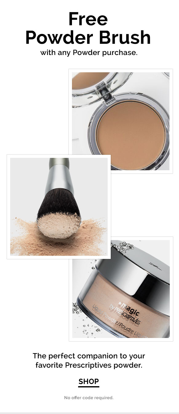 Prescriptives: Limited Time Only - Free Powder Brush! | Milled