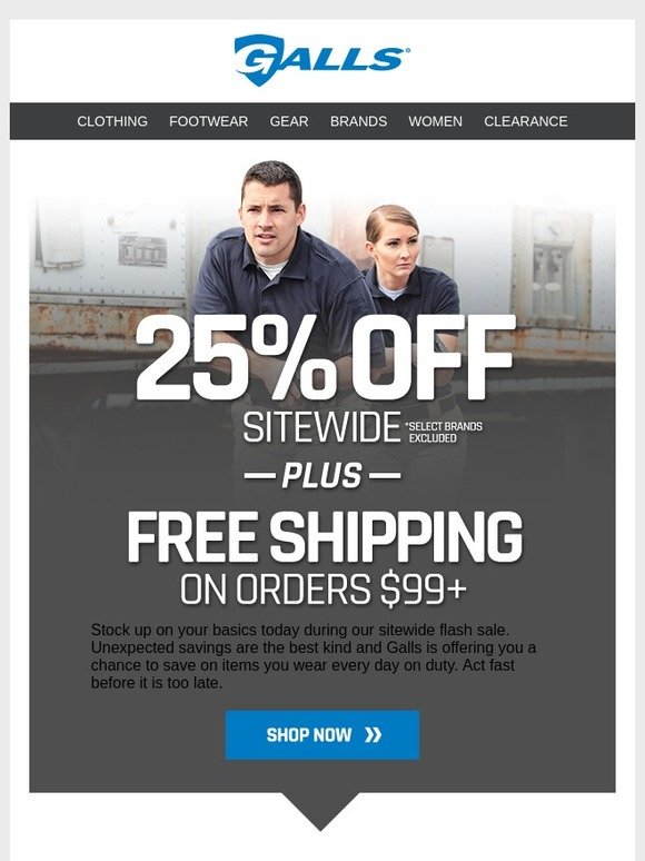 Galls: Invitation Only: Your Galls Savings Pass Awaits | Milled