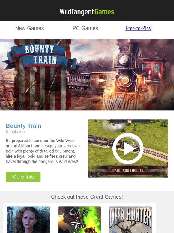 WildTangent Games: Games that make your inbox happy!😀 | Milled