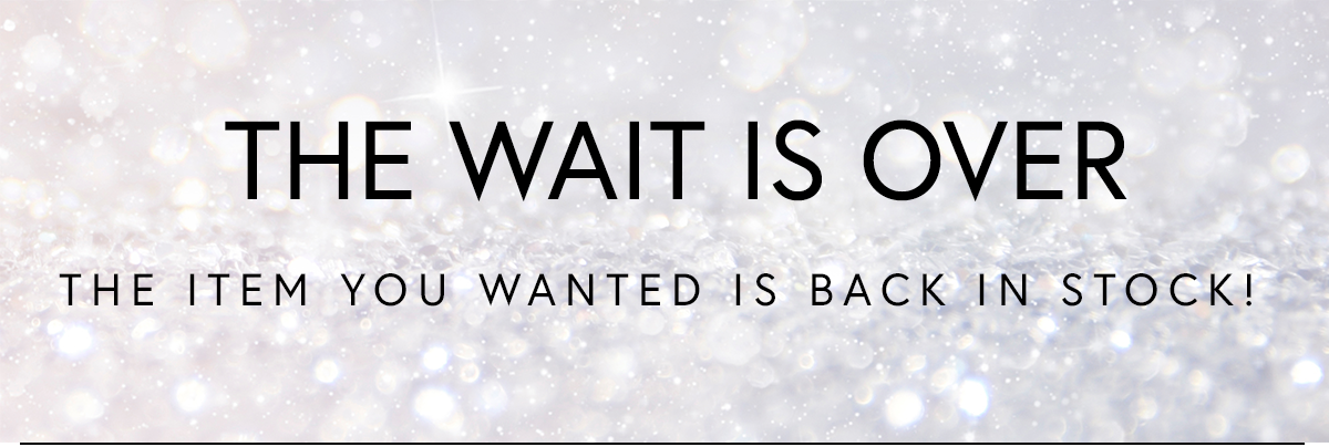 Perfumania: The Wait is Over! Your Item is Back In Stock | Milled