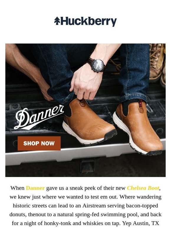 Huckberry: Slip-on Danner Boots | Milled