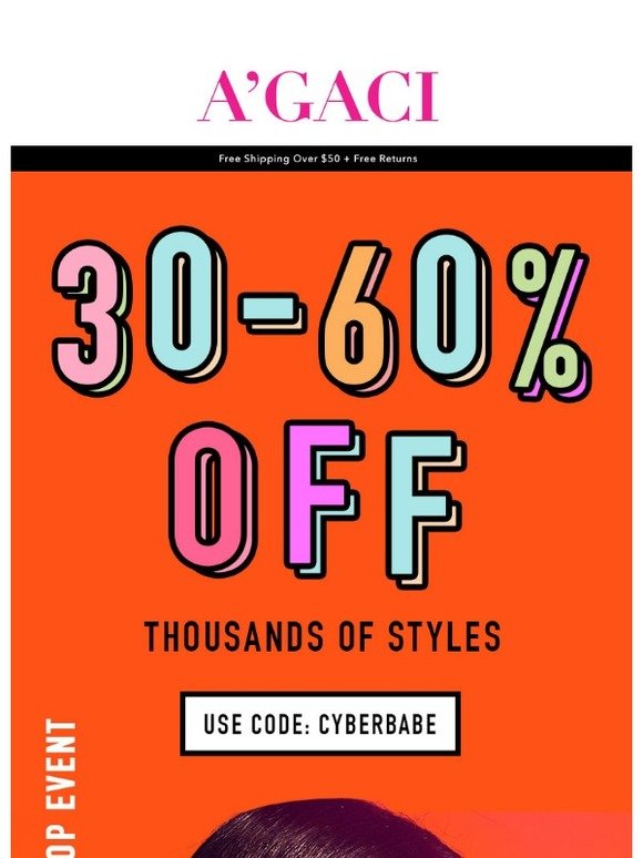 A'GACI: 💰Shop 'Til You Drop Event! 💰TAKE 30%-60% OFF! | Milled