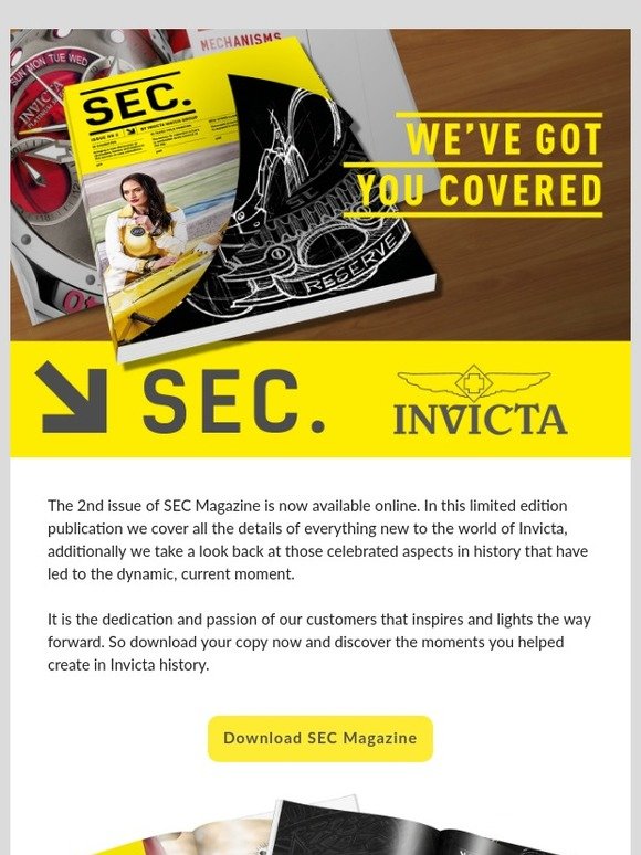 Invicta: Invicta’s yearly issue of SEC magazine - Volume 2 | Milled