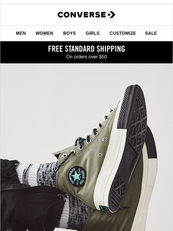 Converse: Fall Looks Now Trending | Milled