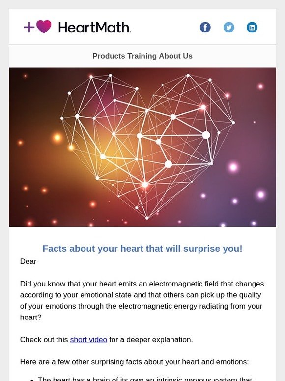 HeartMath: Facts about your heart that will surprise you! | Milled