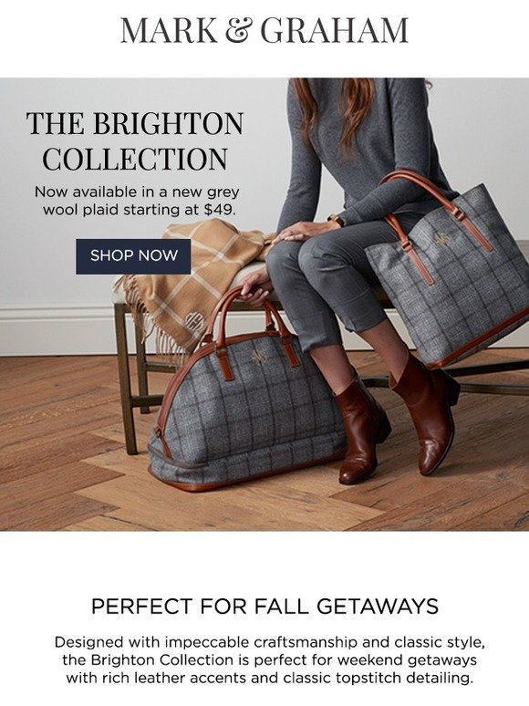 Mark and Graham: Fall Favorite: The NEW Brighton Plaid Collection from ...