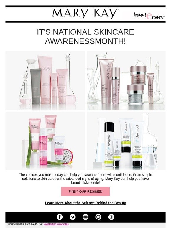 Mary Kay: September is National Skin Care Awareness Month. | Milled