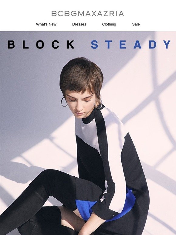 BCBG: September calls for colorblock looks | Milled