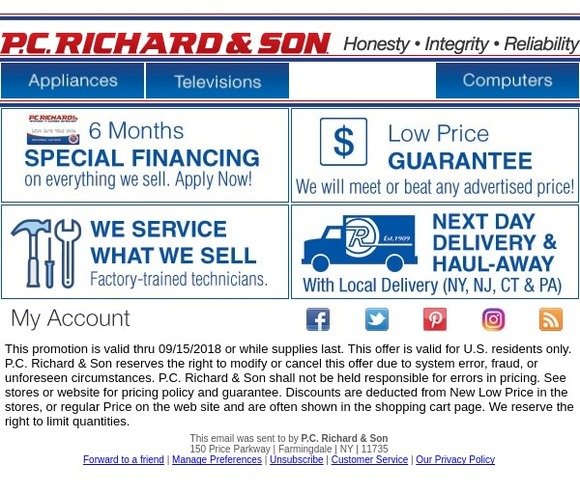 PC Richard & Son: Football season is here...and so is our new weekly ...