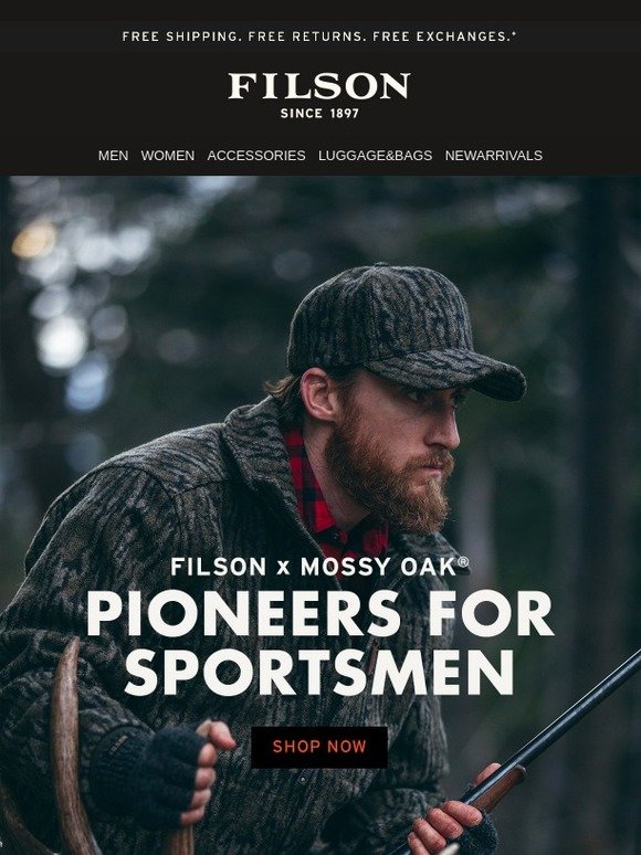 Filson: Introducing Filson x Mossy Oak® | Milled