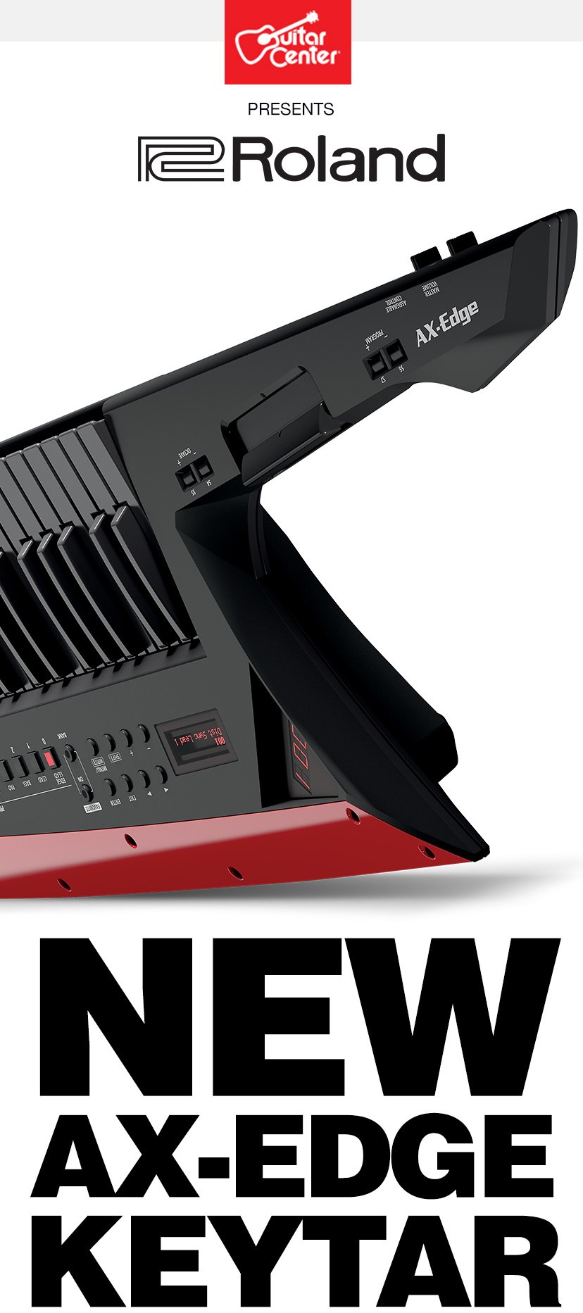 Guitar Center: The new AX-Edge keytar from Roland | Milled