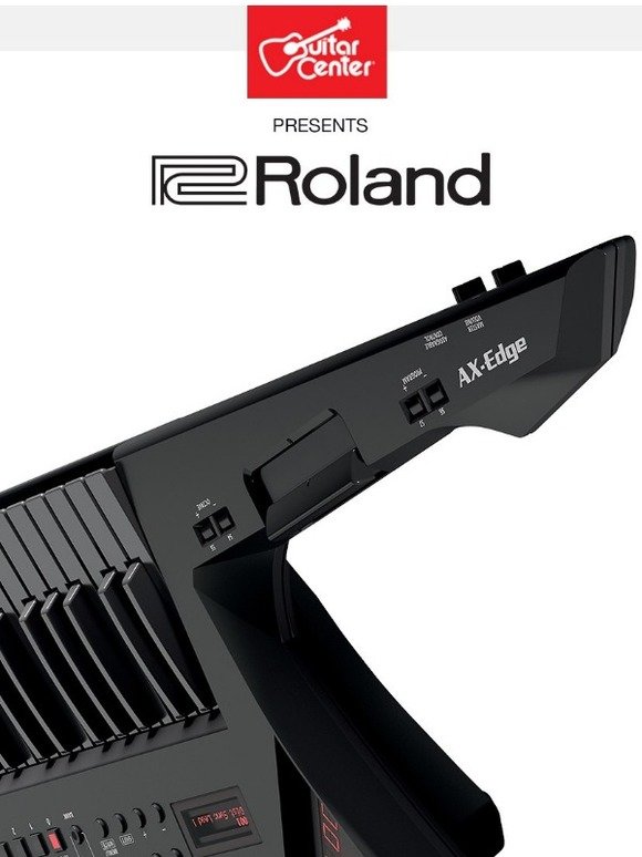 Guitar Center: The new AX-Edge keytar from Roland | Milled
