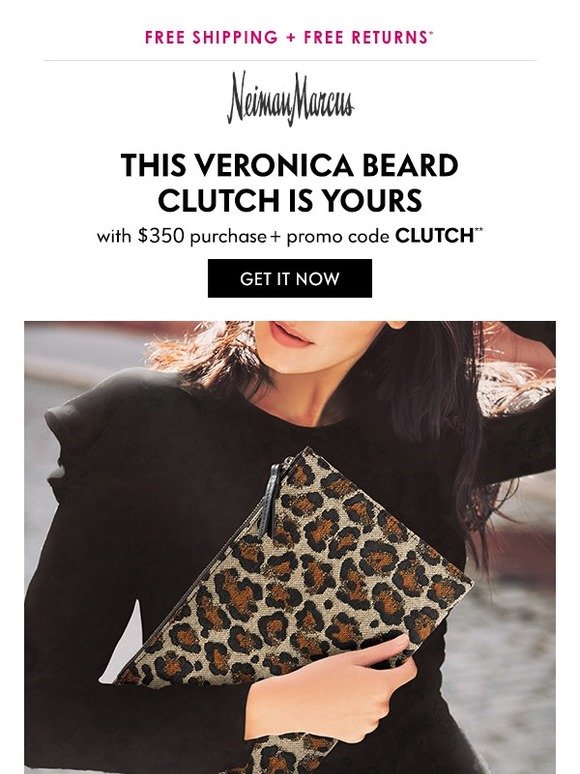 Neiman Marcus: Free Veronica Beard clutch + $50 off | Milled