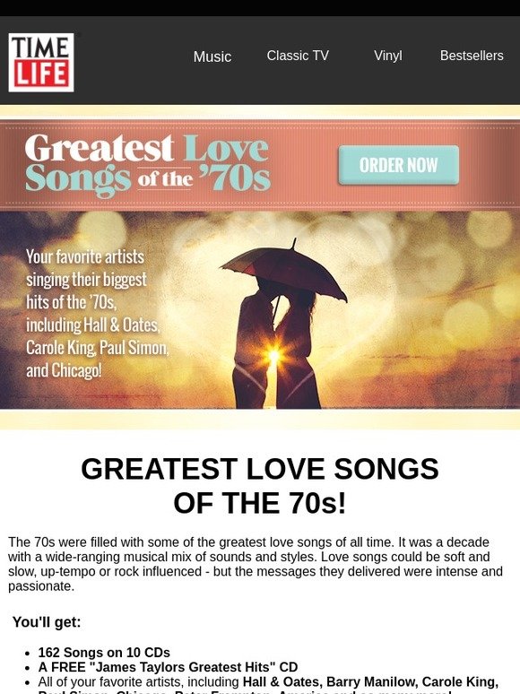 TimeLife: Reminder: Brand New Collection: Greatest Love Songs of the ...