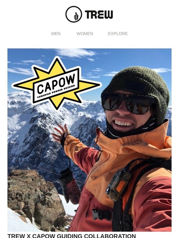 TREW: Introducing the CAPOW Jacket & Bib | Milled