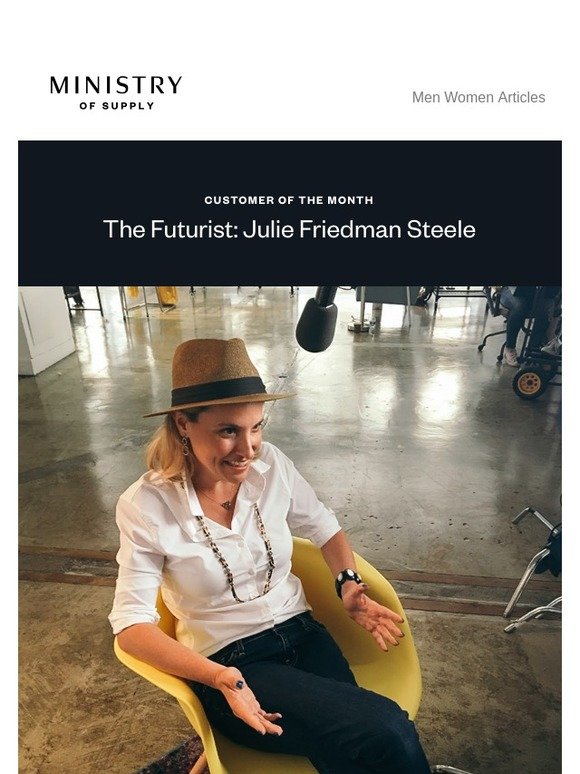 Ministry of Supply: Create the future with our Customer of The Month ...