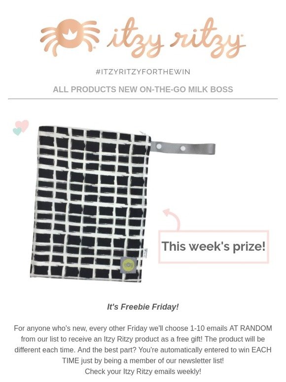 Itzy Ritzy: Freebie Friday! Look 👀 inside...Did you Win? | Milled