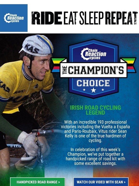 Chain Reaction Cycles: Celebrate with our Champions! | Milled