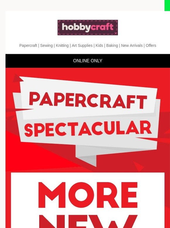 Hobbycraft: Discover the latest additions to our Papercraft Spectacular ...