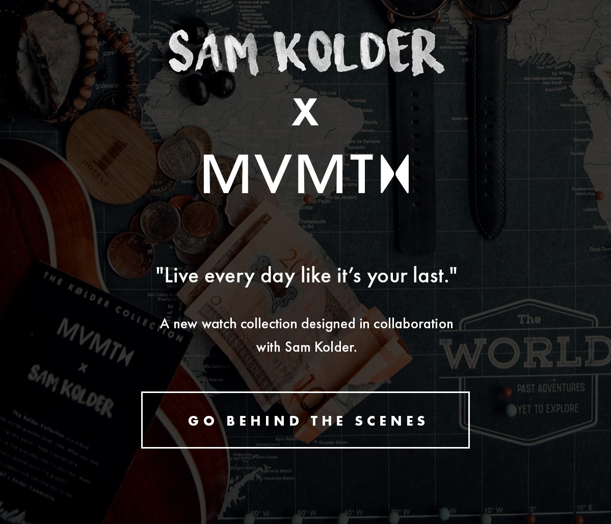 MVMT: Go behind the scenes with Sam Kolder | Milled