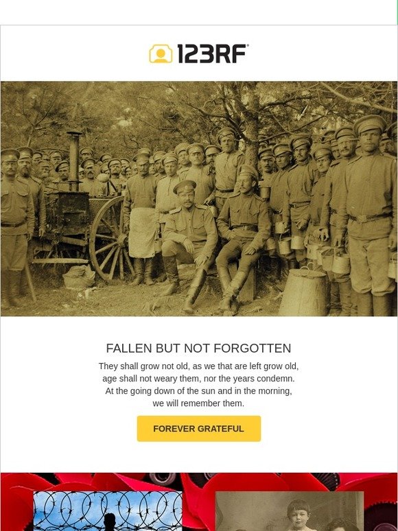 123RF LLC: ⌛️ 100 years ago, WW1 ended | Milled