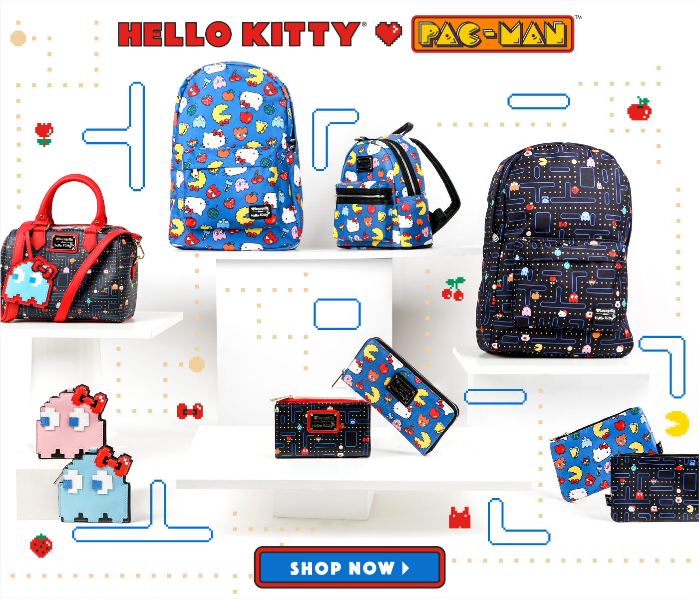 Hello Kitty: Hello Kitty 💙 Pac-Man | Milled