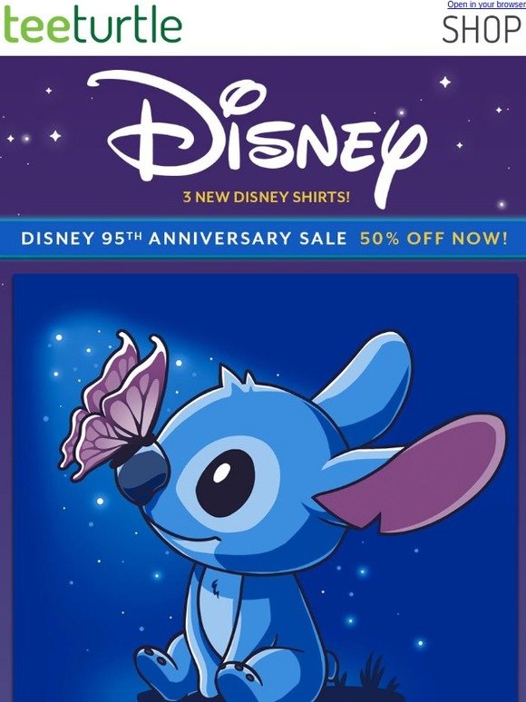 TeeTurtle: Happy birthday dear Disney! | Milled