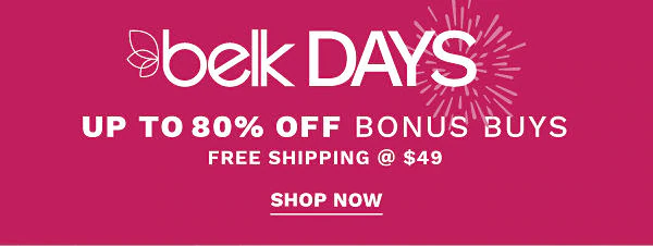 Belk: Celebrate with Up to 80% Off | Milled