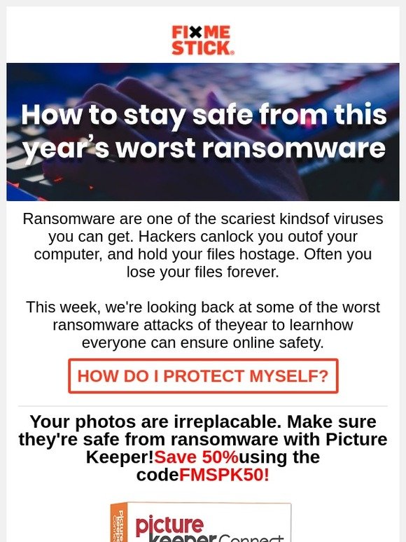 FixMeStick: This Year's Scariest Ransomware Attacks - And How To Stay ...