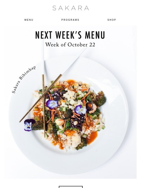 Sakara Life: Next Week's Menu: Pear Pancakes & Pesto Pasta | Milled