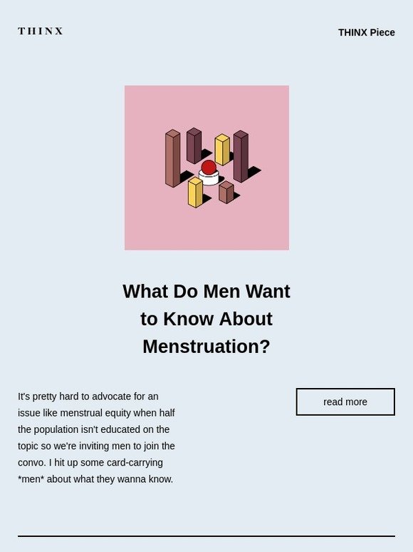 Thinx: What do men *actually* know about periods? 🤔 | Milled