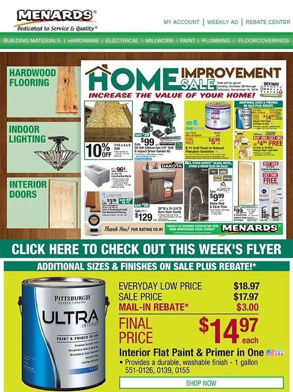 Menards: 🔨 Increase the Value of Your Home 🏠 | Milled