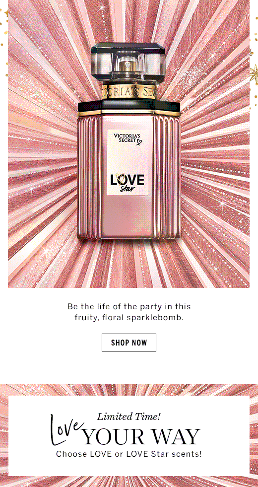 Victoria's Secret: Introducing LOVE STAR ⭐ Our all-new fragrance! | Milled