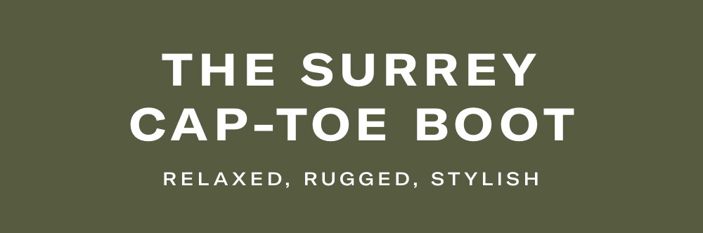 Allen Edmonds: The Surrey Cap-toe Boot | Save $100 | Milled