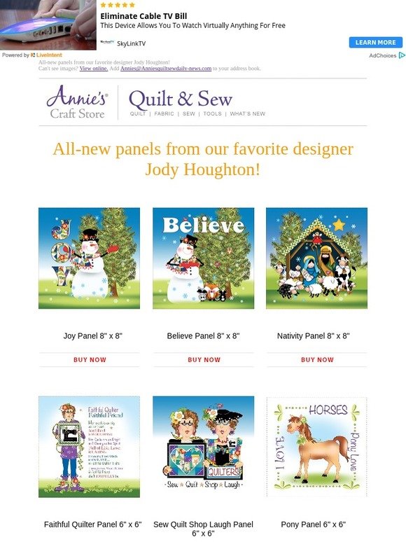 Annie's: All-new panels from our favorite designer Jody Houghton! | Milled