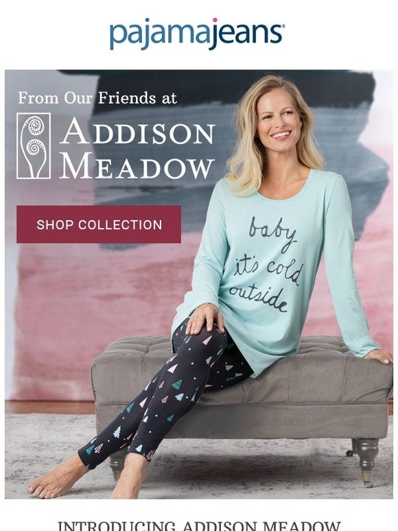 PajamaJeans: Announcing the NEW Addison Meadow Collection | Milled