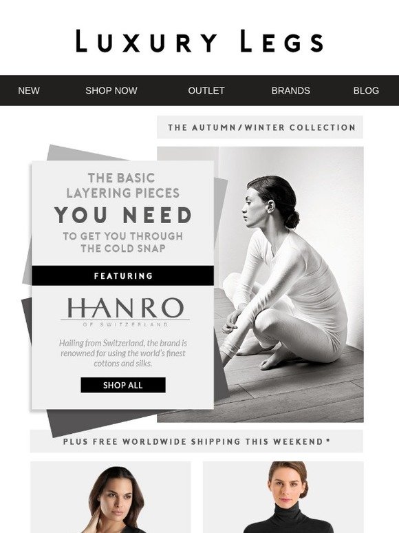 Luxury Legs: When it comes to being basic : HANRO has you covered ...