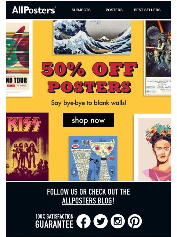 AllPosters: The Posters Your Walls Want | Milled