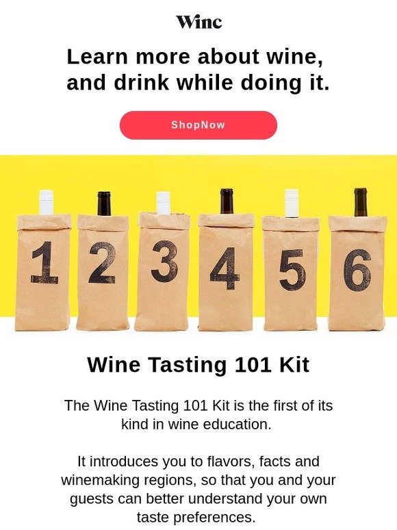Winc: Our New Blind Tasting Kit Basically Turns You Into A Wine Expert ...