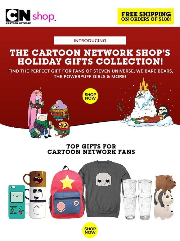 Cartoon Network Shop: 🎁 The Cartoon Network Holiday Guide has arrived ...